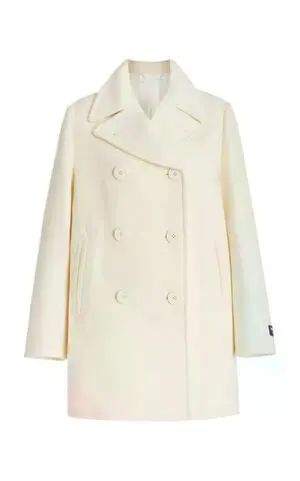 Prada Double-breasted Wool Pea Coat