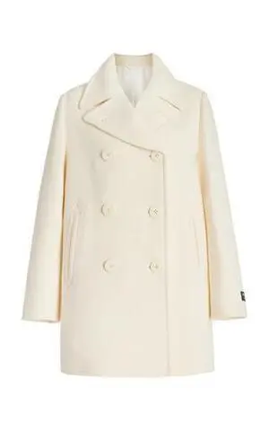 Prada Double-breasted Wool Pea Coat