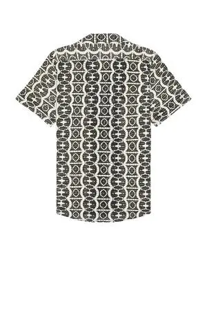 Oas Hypnotise Cuba Net Shirt - Black