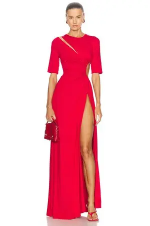Sid Neigum Metallic Evening Dresses