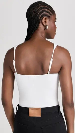 Good American Sweetheart Scuba Tank Thong Bodysuit