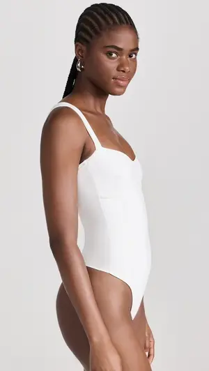 Good American Sweetheart Scuba Tank Thong Bodysuit