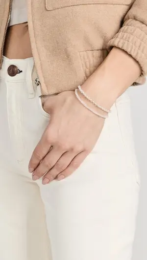 Jia Jia 14k April Birthstone Crystal Bracelet - April - Diamond