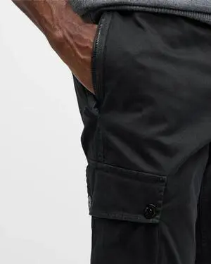 Stone Island Apos;s Classic Cargo Pants - Black