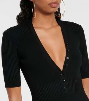 Jacquemus Le Body Yauco Ribbed-knit Bodysuit