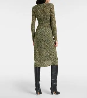 Isabel Marant Étoile Jalilagb Draped Jersey Top
