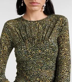 Isabel Marant Étoile Jalilagb Draped Jersey Top