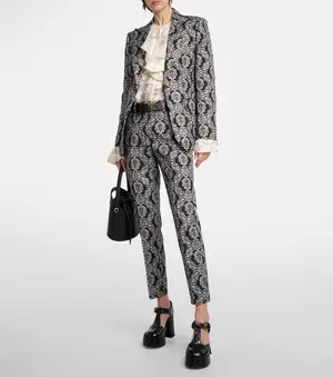 Etro Single-breasted Jacquard Blazer