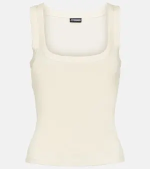 JACQUEMUS Le Débardeur Gros Grain Tank Top