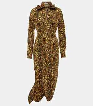 VIVIENNE WESTWOOD Leopard-print Maxi Dress