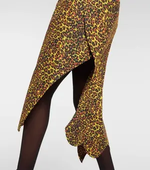 VIVIENNE WESTWOOD Leopard-print Maxi Dress
