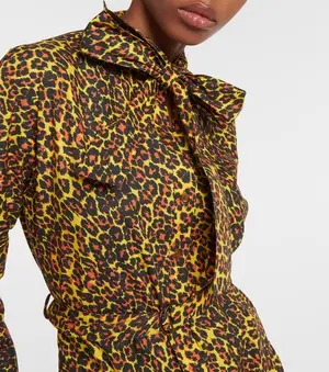 VIVIENNE WESTWOOD Leopard-print Maxi Dress