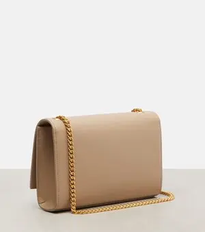 Saint Laurent Kate Small Leather Shoulder Bag - Beige