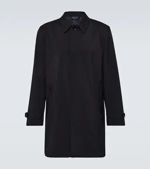 Brioni Technical Car Coat - Blue