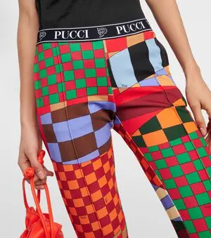 Emilio Pucci Giardino Printed Flared Pants
