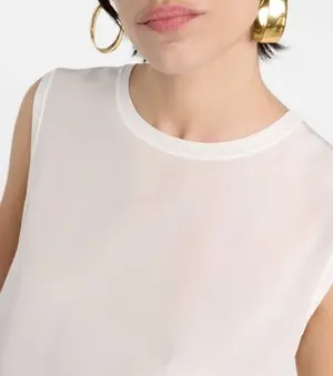 JOSEPH Silk Crêpe Top