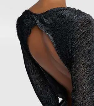 Isabel Marant Étoile Sabrina Silk-blend Midi Dress