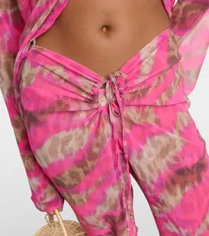 BANANHOT Teresa Printed Flared Pants