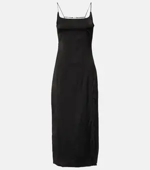 Jacquemus La Robe Notte Midi Dress - Black