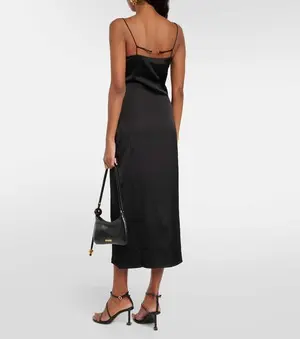 Jacquemus La Robe Notte Midi Dress - Black