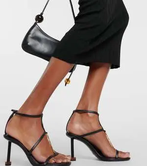 Jacquemus La Jupe Pralu Ribbed-knit Midi Skirt - Black