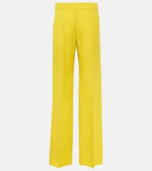 Valentino Garavani Textured Pants For Women