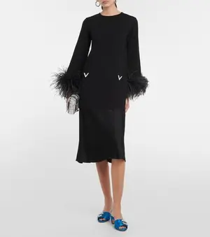 Manolo Blahnik Prinap 50 Embellished Mules