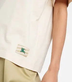 Burberry Ekd Cotton Jersey T-shirt