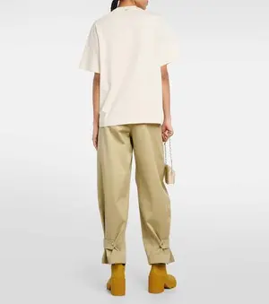 Burberry Ekd Cotton Jersey T-shirt - White