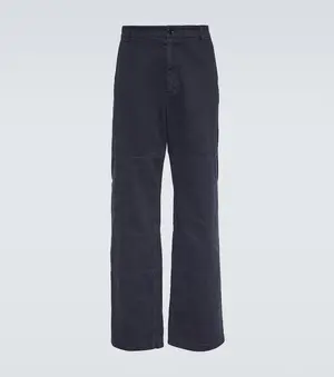 Dolce & Gabbana Mid-rise Straight Cotton Pants