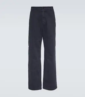 Dolce & Gabbana Mid-rise Straight Cotton Pants
