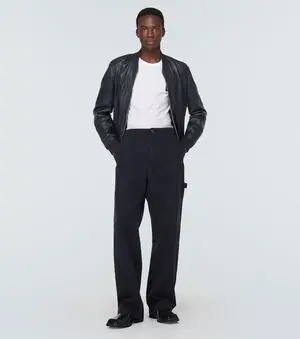 Dolce & Gabbana Mid-rise Straight Cotton Pants