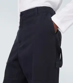 Dolce & Gabbana Mid-rise Straight Cotton Pants