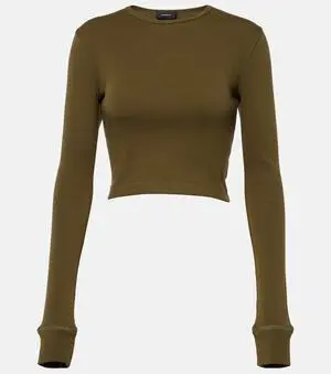 Wardrobe.nyc Cropped T-shirts For Women