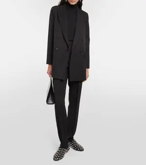 Max Mara Ciriaco Virgin Wool Turtleneck Top