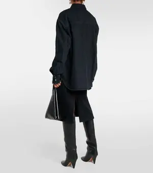 AGOLDE Camryn Oversized Denim Shirt