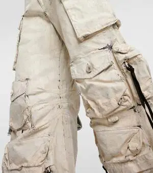 Attico Fern Cargo Jeans - Multicoloured