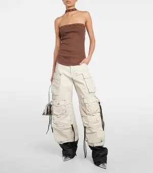 Attico Fern Cargo Jeans - Multicoloured