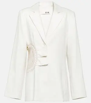 SIR. Atacama Linen-blend Blazer