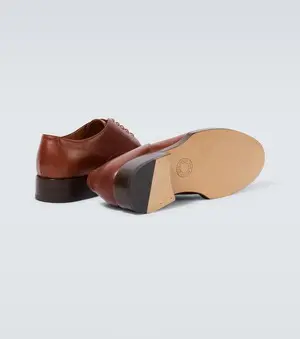 Dries Van Noten Leather Derby Shoes