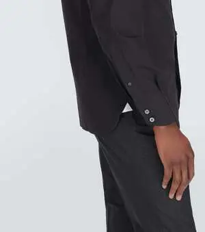 TOM FORD Cotton Poplin Tuxedo Shirt