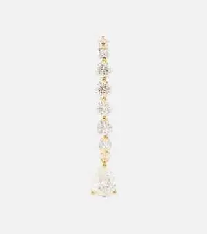 ANITA KO 18kt Single Earring With Diamonds - Gold