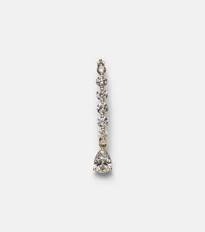 ANITA KO 18kt Single Earring With Diamonds - Gold