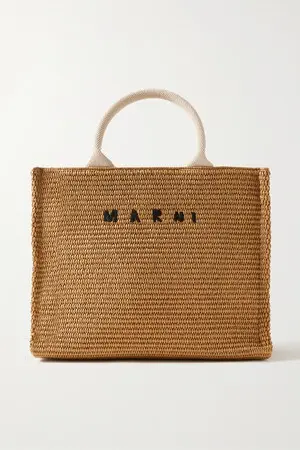 Marni Basket Small Tote - Neutrals