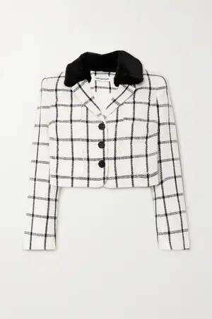 Self-portrait Checked Outerwear For Women