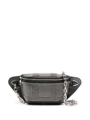 Alexander McQueen Stud-embellished Messenger Bag