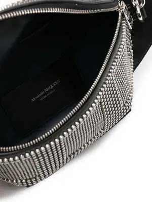 Alexander McQueen Stud-embellished Messenger Bag