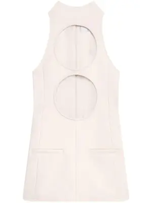 COURREGES Cut-out Sleeveless Minidress