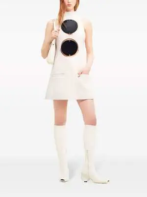 COURREGES Cut-out Sleeveless Minidress
