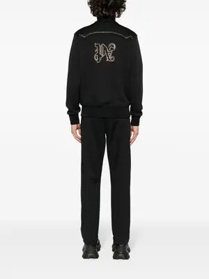 Palm Angels Monogram-appliqué Track Jacket